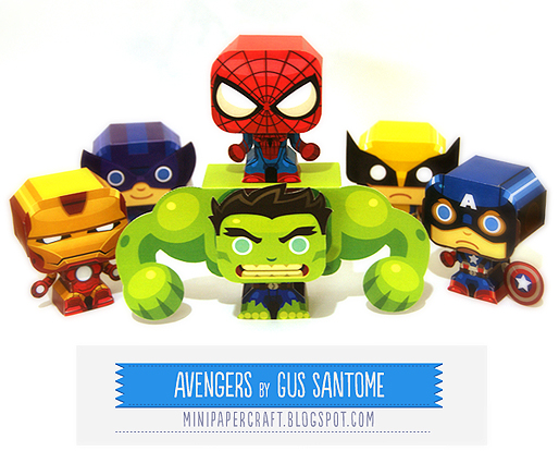 Awesome papercraft models