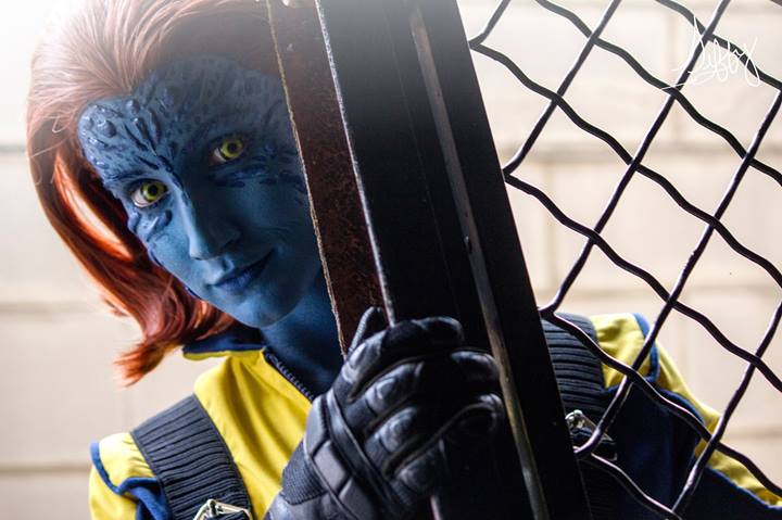 Some Like it Blue: Mystique Cosplay