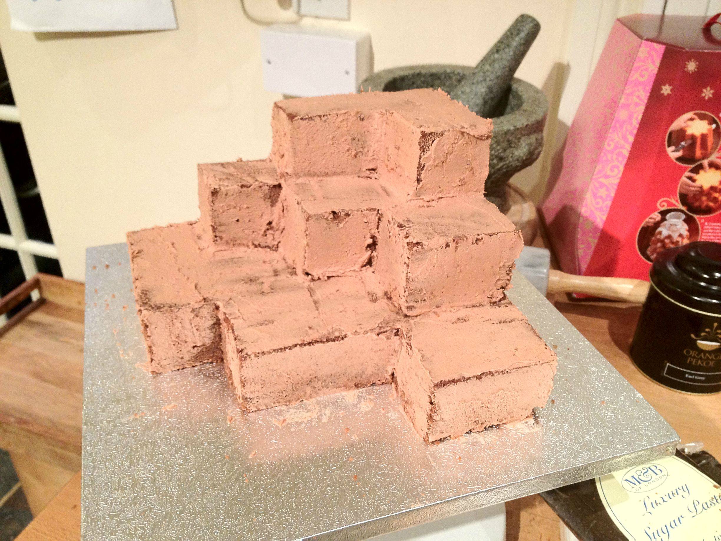 Building the Minecraft Cake