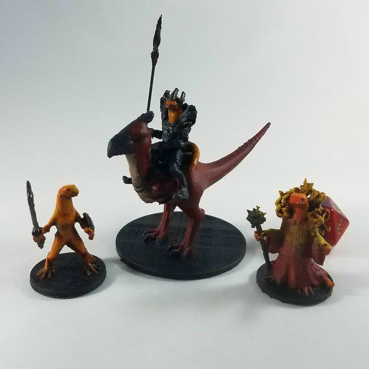 Every monster in D&D's Volo's Guide to Monsters 3D printed